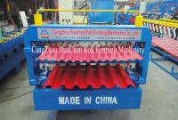 China Durable Double Layer Roll Forming Machine Mitsubishi / Siemens Control System for sale