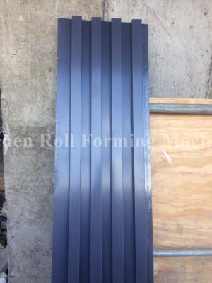 China Steel Plate roof sheet making machine , Wall Panel Forming Machine With Hydraulic Decoiler for sale