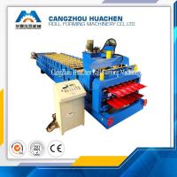 China Color Sheet Double Layer Roll Forming Machine Double Deck Roll Forming Equipment for sale