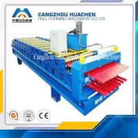 China Double Layer Roofing Panel Roll Forming Machine For IBR / Corrugated Sheet for sale