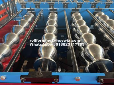 China Roof Glazed Tile Roll Forming Machine , High Speed Metal Roll Forming Equipment for sale