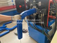 China 76.2x101.6mm Rectangular Downspout Roll Forming Machine For Rainwater Downpipe for sale