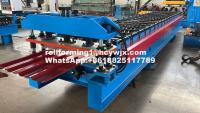 China 914mm Coil Width G550 Roofing Sheet Roll Forming Machine Plc Control for sale