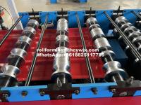 China 914mm Coil Width G550 Roofing Sheet Roll Forming Machine Plc Control for sale