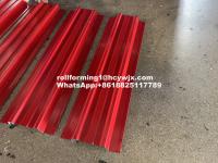 China High Speed Plc Control Wall Panel Roll Forming Machine 15m/Min for sale