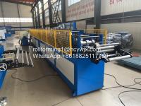 China Square Downspout Roll Forming Machine 0.45-0.6mm Material Thickness for sale