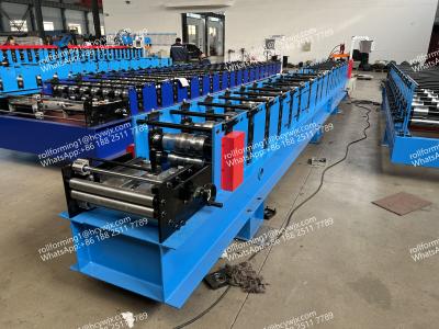 China Half Round Gutter Forming Machine Cr 12 High Grade Steel Cutting Blade for sale