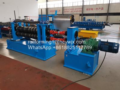 Cina GI / PPGI Materia prima linea di taglio di bobine in acciaio con taglio in vendita