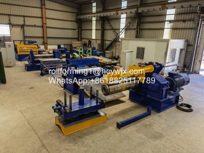 Cina Linea di taglio GI/PPGI con ricollettore spessore del materiale 0,12-5 m/min in vendita