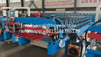 China Double Layer Galvanized Tile Roofing Sheet Making Roll Forming Machine for sale