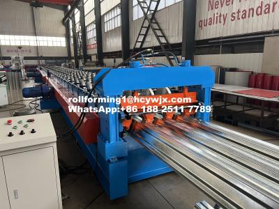 China Confiable hoja de carga de soporte T153-40L-840 Decking de piso de la máquina de formación de rollos de precisión en venta