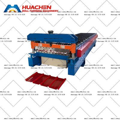 Китай Настраиваемая большая протяженность крыши роликообразующая машина с диаметром вала 70 мм и 380в 50Гц 3 фаз напряжения продается