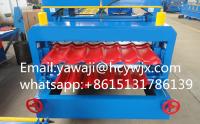 China Professional PPGI / GI Material Double Deck Roll Forming Machine Manufacturers for sale