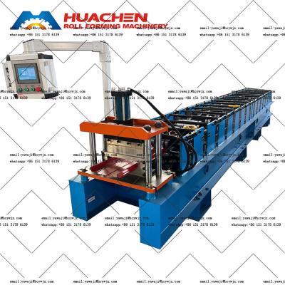 China PPGI / GI Big Span Roofing Sheet Roll Forming Machine for sale