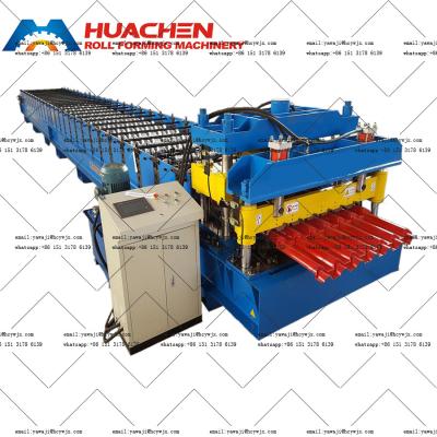 China Máquina de formação de azulejos vidrados de tração por cadeia 380v 50Hz 3 fases à venda