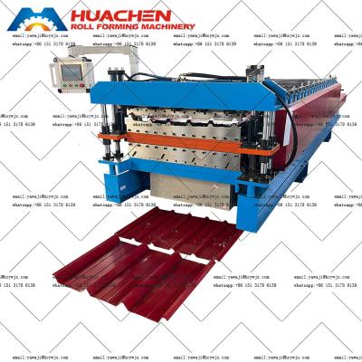 China Double Layer Tile Roof Roll Forming Machine for sale