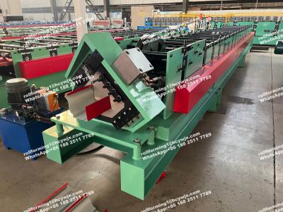 China Máquina sem emenda móvel da calha do aço/alumínio/cobre para perfis da calha da água da chuva à venda
