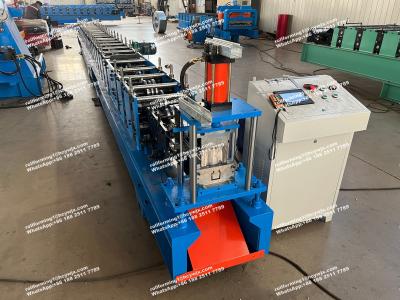 China Rolling Door Slide Rail Roll Forming Machine for sale