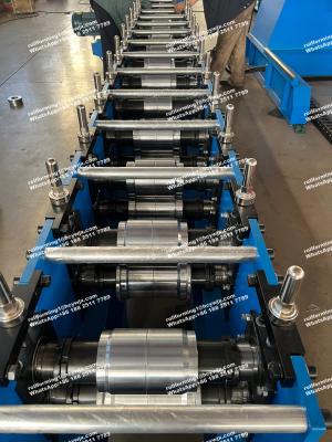 China Rolling Door Slide Rail Roll Forming Machine for sale