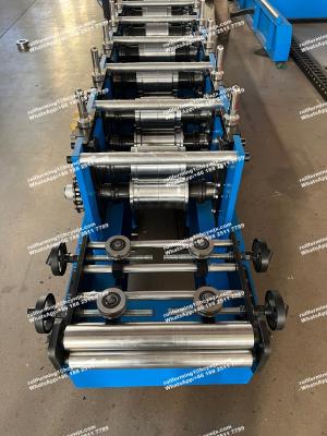 China Rolling Door Slide Rail Roll Forming Machine for sale