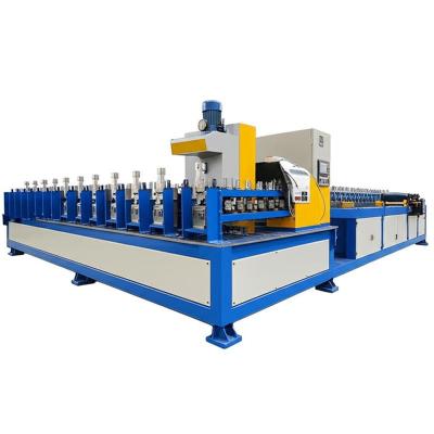 China Automatic Opening and Closing Stud and Track Roll Forming Machine with 0.8-1.8mm Thickness 0-35m/min Capacity and 21.5kw Power for sale