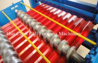 China High Speed Automatic Roof Panel Roll Forming Machine With PLC Control for sale