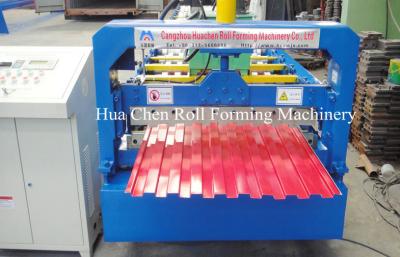 China Garage Door Steel Cold Roll Forming Machine , Sheet Metal Forming Equipment for sale