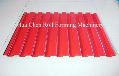 China Garage Door Steel Cold Roll Forming Machine , Sheet Metal Forming Equipment for sale