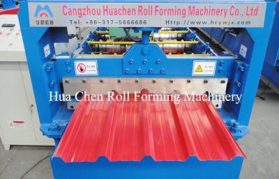 China Hoja del tejado del material del mercado 914 de Asia que hace la máquina con control del PLC de SImens en venta