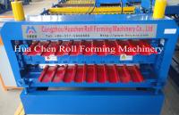 China 20m/Min Red Panel Double Layer Roll Forming Machine Roofing Sheet Forming Machine for sale