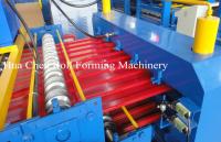 China 20m/Min Red Panel Double Layer Roll Forming Machine Roofing Sheet Forming Machine for sale