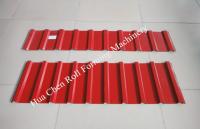 China 20m/Min Red Panel Double Layer Roll Forming Machine Roofing Sheet Forming Machine for sale