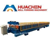 China Fully Automatic Custom Trapezoidal Metal Sheet Roll Forming Machine for sale