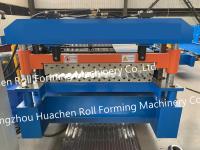 China Fully Automatic Custom Trapezoidal Metal Sheet Roll Forming Machine for sale