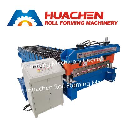 China High-quality steel plate forming wheel / trapezoidal Ibr roof panel forming and rolling machine for sale