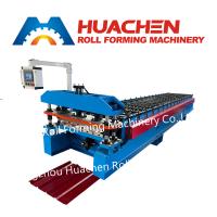 China High-speed wall panel sheet forming machine / GI PPGI thin plate forming machine for sale