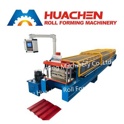China Automatic roofing sheet forming machine applicable to the construction market for sale