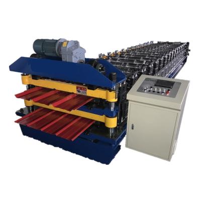 Trapezoide Rolle, die Maschine bildet