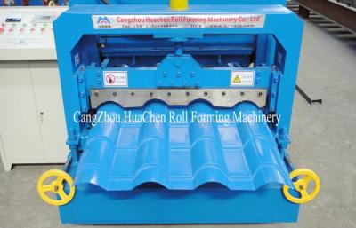 China 380V Power Hydraulic Arc Sheet Metal Roll Forming Machines 15 Roller Station For Africa for sale