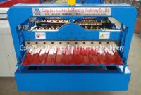 China 1.25M Width Metal Profiling Wall Panel Roll Forming Machine With Hydraulic Precut for sale