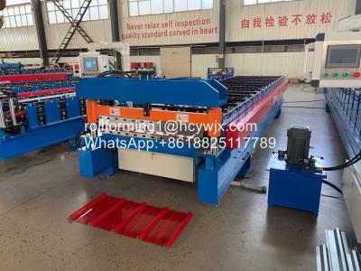 China 1250mm Metal Oman Roofing Sheet Roll Forming Machine for sale