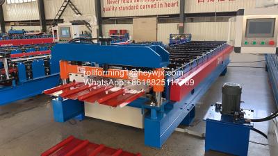 China Roof Panel Oman 380v 8kw Sheet Roll Forming Machine for sale