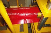 China Hydraulic Cutting Ridge Capping Roll Forming Equipment with PLC Control for sale