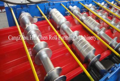 China High RIB Color Steel Roofing Sheet Roll Forming Machine 38mm Height for sale