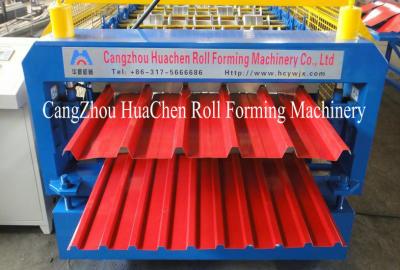 China Rolo seguro da dupla camada da tampa que forma a máquina para telhar à venda