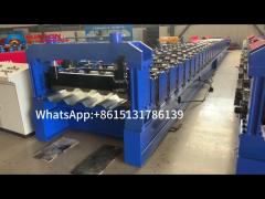 Floor Deck Panel Floor Deck Roll Forming Machine 28 Stations 12.7x1.85x1.61m