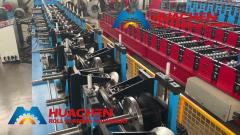 CZ Purlin Roll Forming Machine Een klik Volledig automatisch grootte veranderen