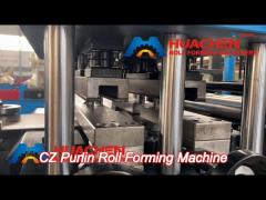 CZ Purlin Roll Formmaschine Ein-Klick vollautomatische Größenänderung