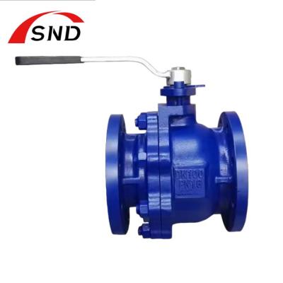 Cina Industria chimica Valvola a sfera di ferro duttile Dn200 in vendita