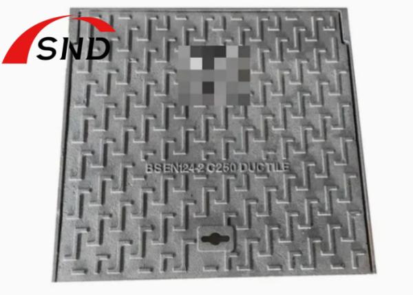 Quality C250 Spray paint Cast Iron Road Gully Gratings For Seamless Integration With for sale